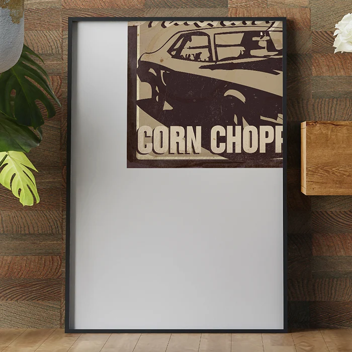 Quadro Decorativo Quadro Decorativo Mustang Corn Chopper Records ...